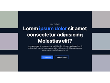 Call to action with image and button | EasyFrontend