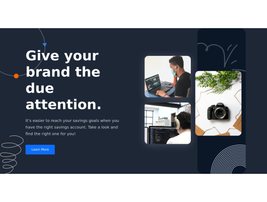 Striking Header With Heading Button And Background Image Easyfrontend