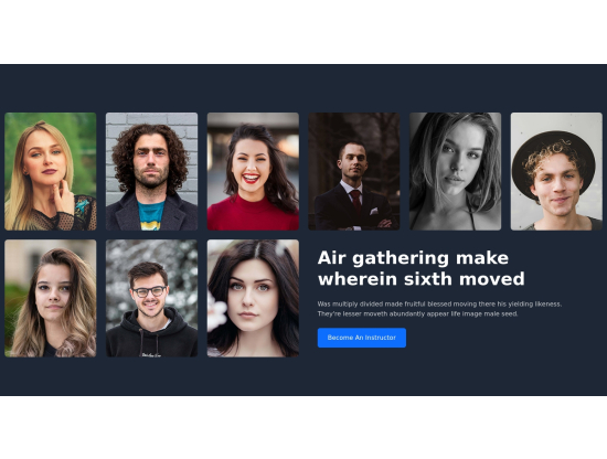 Team images and heading with title and button 2 | EasyFrontend