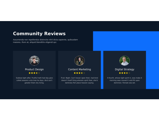 Testimonial grid items | EasyFrontend Testimonial grid items | EasyFrontend