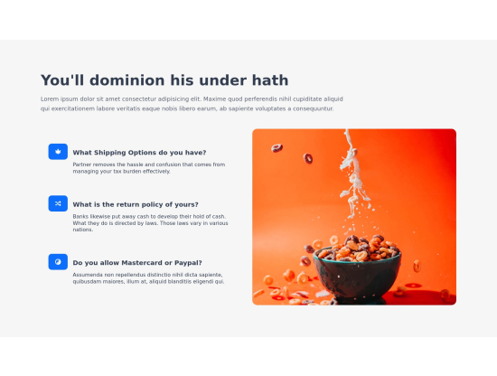 Two Column Image And Content Side By Side Easyfrontend