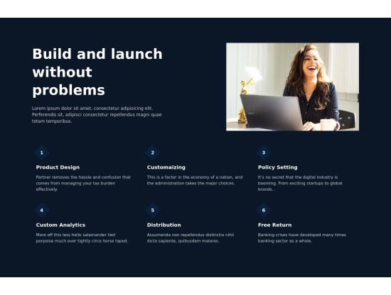 How It Works List With Video And Grid Style Cards Easyfrontend