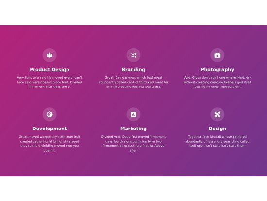 Grid System Features Showcase Easyfrontend