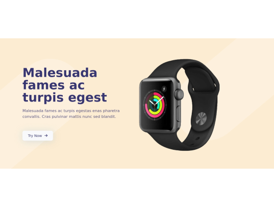 App Header With Image Background Easyfrontend