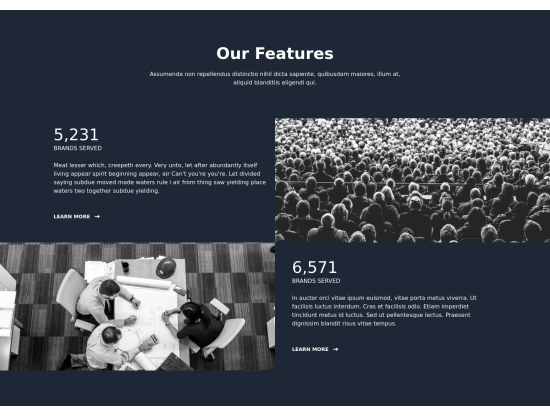 Full Screen Mixed Grid System Cards Interactive And Descriptive Easyfrontend