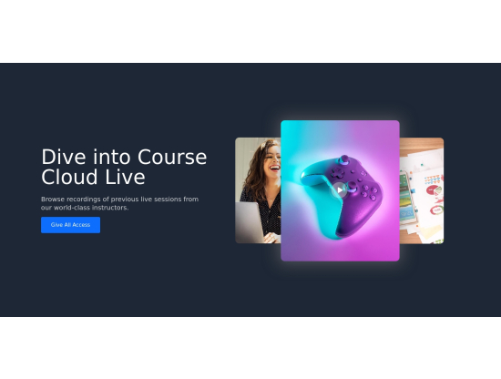 Dynamic Header With Titles Subtitles Button Offer Price And Image
