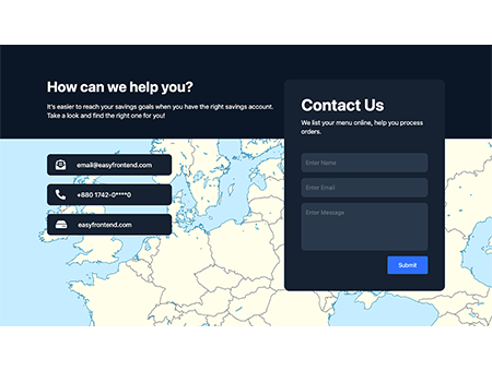 react bootstrap contact form | EasyFrontend
