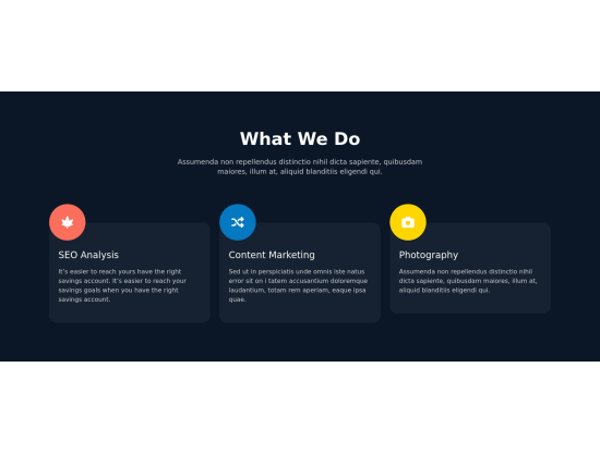 TailwindCSS and Bootstrap React Component Cards | EasyFrontend