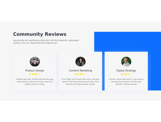 Testimonial grid items | EasyFrontend Testimonial grid items | EasyFrontend