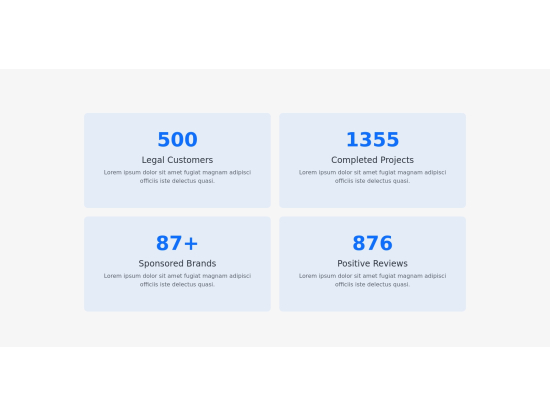 Numbers With Gradient Background And Image Background Easyfrontend
