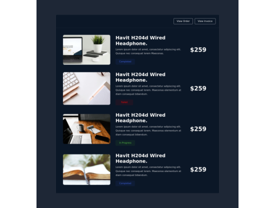 Order History: Track Your Orders with Ease | EasyFrontend